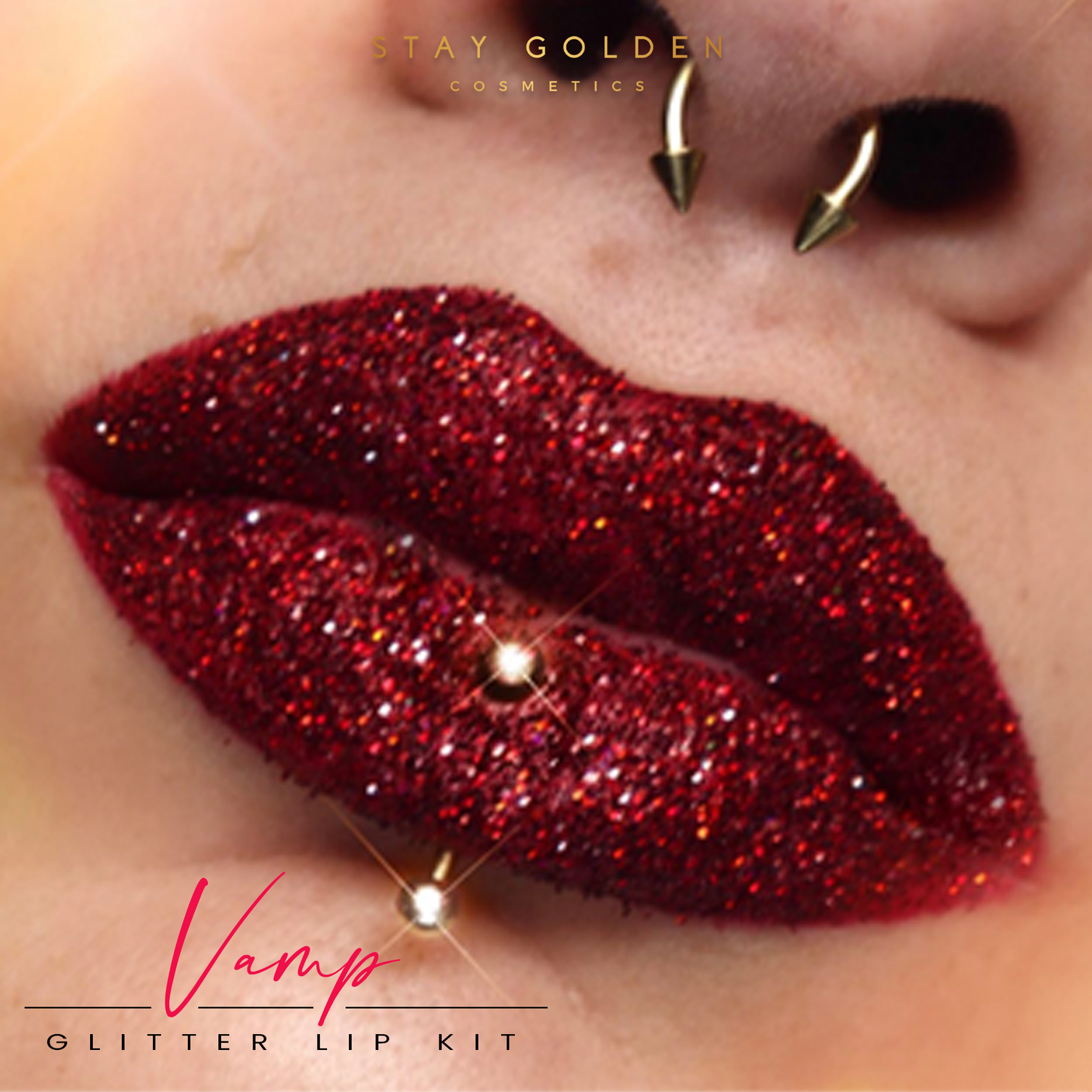 Vamp Glitter Lip Kit 2.0 – Stay Golden Cosmetics